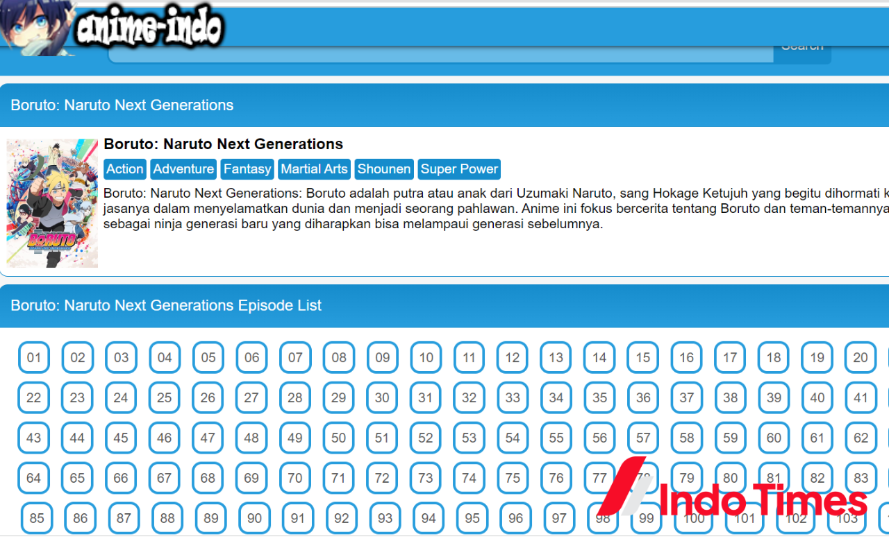 AnimeIndo Streaming TV 2023 Terlengkap dengan Subtitle Indonesia ...