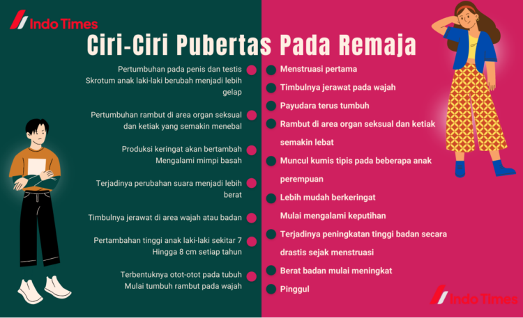 Apa Saja Ciri-Ciri Pubertas Pada Remaja Laki-Laki dan Perempuan ...