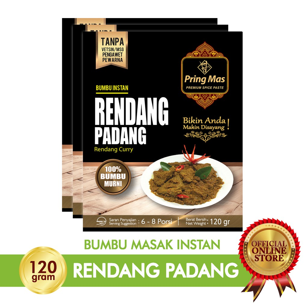 10 Rekomendasi Bumbu Rendang Instan Paling Enak, Praktis untuk Hidangan ...