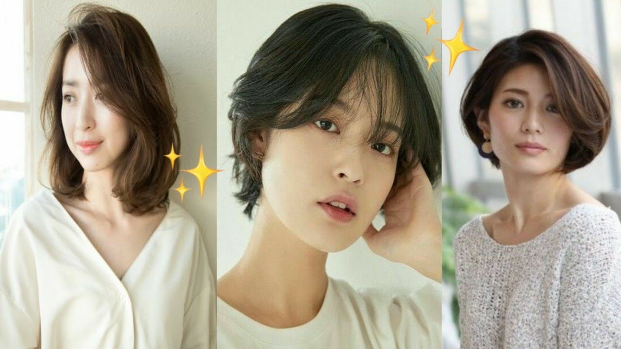 10 Potongan Rambut Pendek Wanita Korea Paling Hits. Wajah Tampak Lebih ...