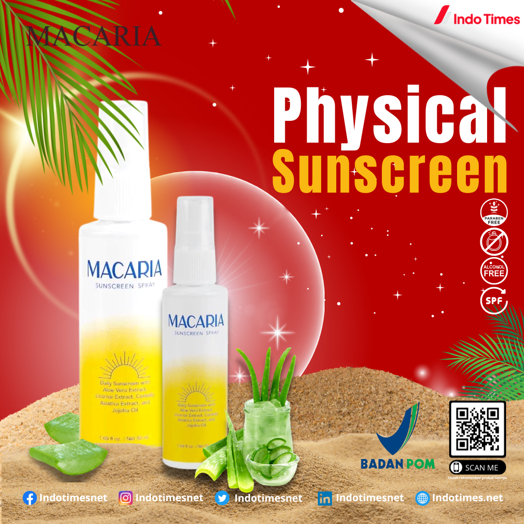 10 Rekomendasi Physical Sunscreen Terbaik Untuk Melindungi Kulit ...