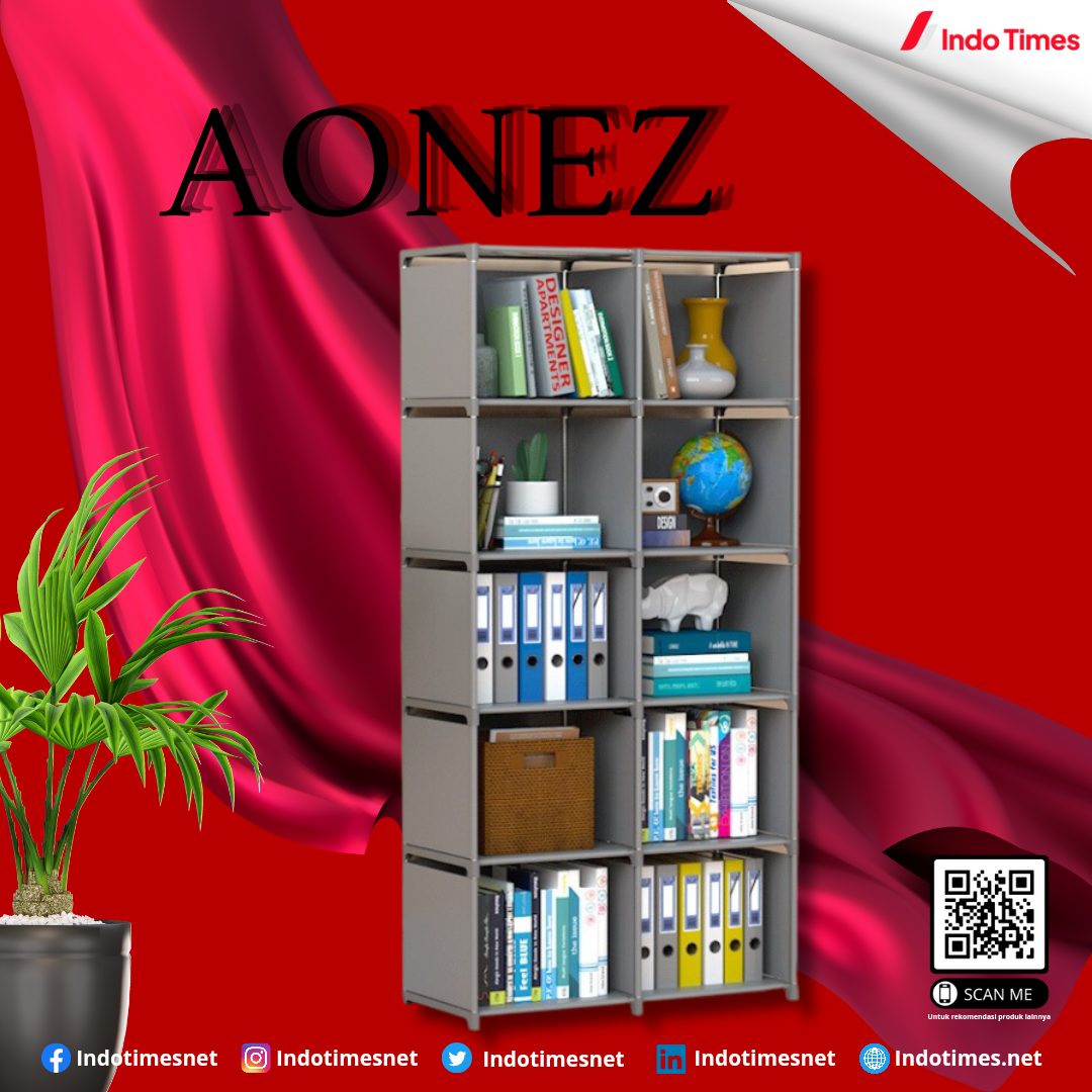 10 Rekomendasi Rak Buku Plastik Model Kekinian Harga Terjangkau - IndoTimes