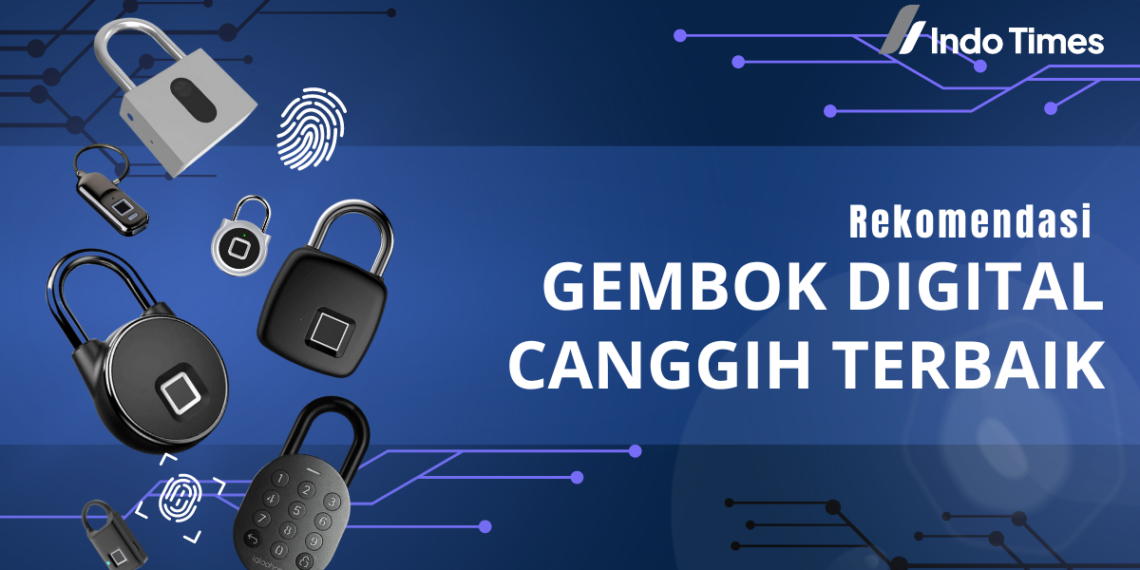 10 Rekomendasi Gembok Digital Canggih Terbaik Kualitas Mumpuni - Indo Times