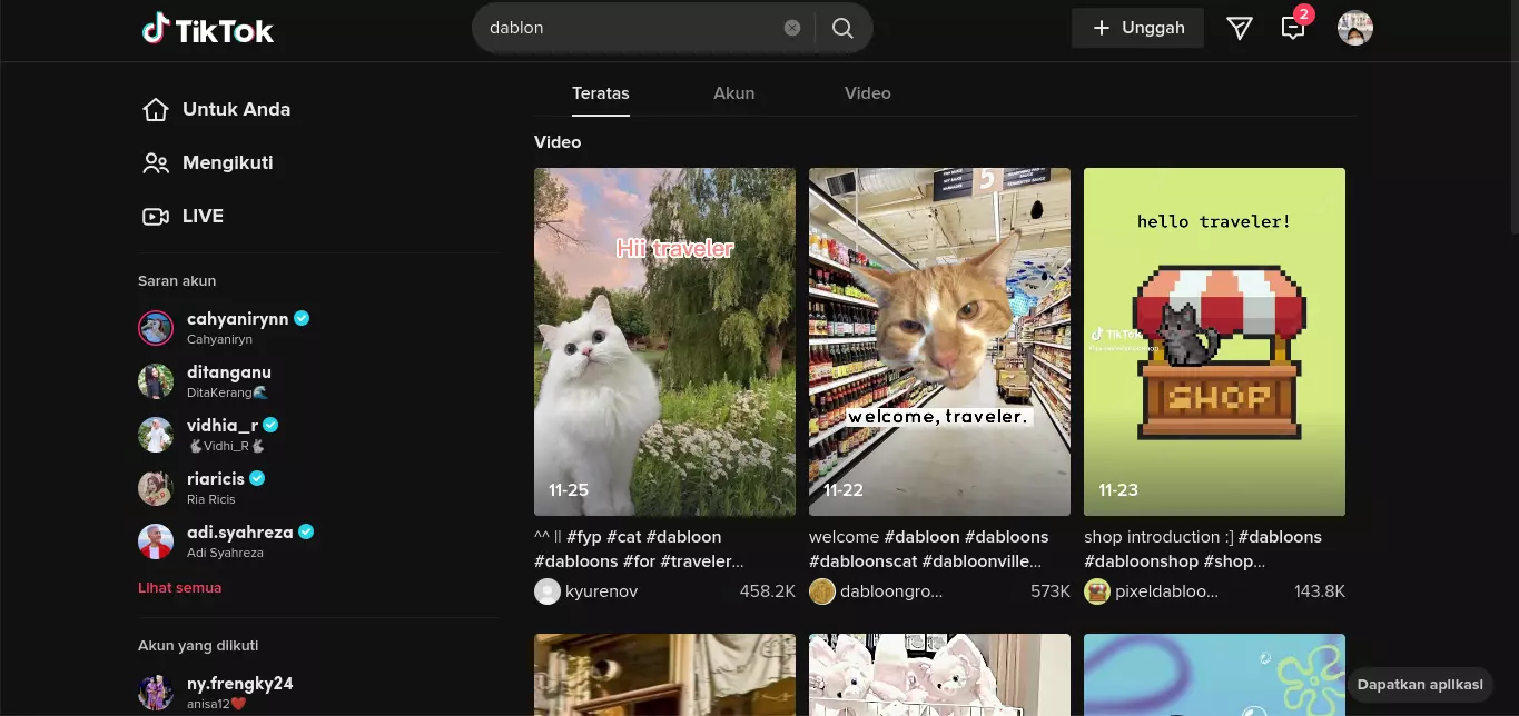 Apa Arti Istilah Dabloon di TikTok, Challenge yang Sedang Viral Saat Ini! - IndoTimes