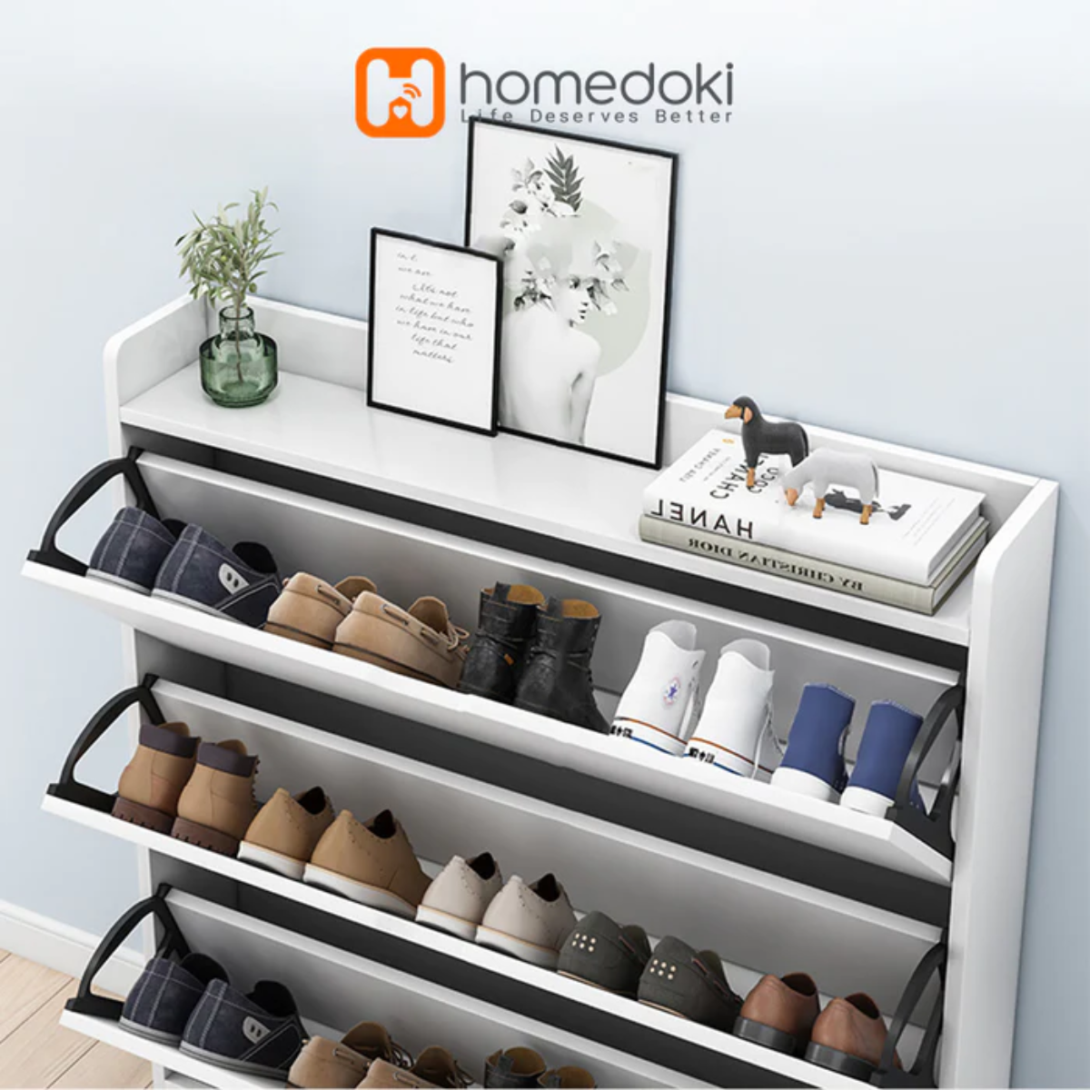 10 Rekomendasi Rak Sepatu Minimalis Terbaik dan Elegan - IndoTimes