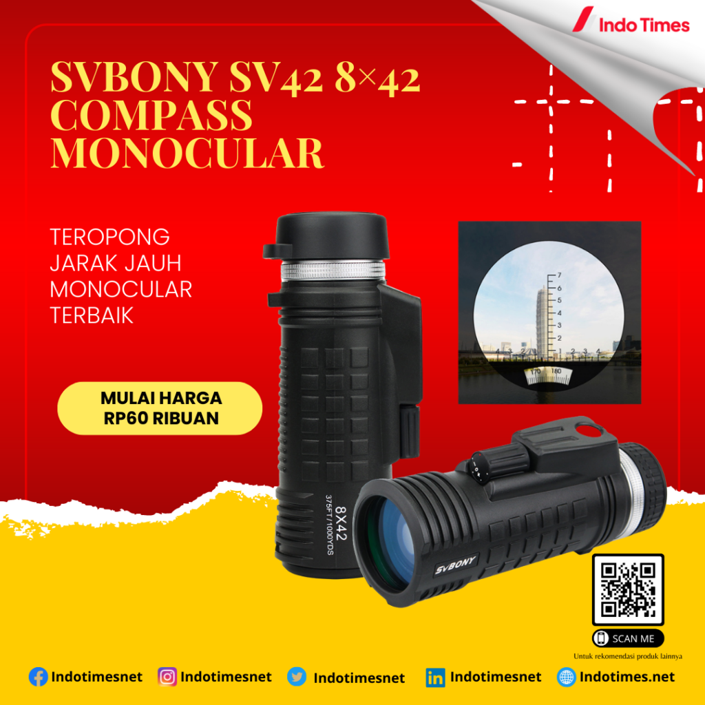 10 Rekomendasi Teropong Jarak Jauh Monocular Terbaik Ini Bikin ...