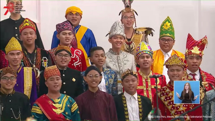 Gita Bahana Nusantara: Harmoni Etnik dalam Semangat HUT RI ke - 78 - IndoTimes